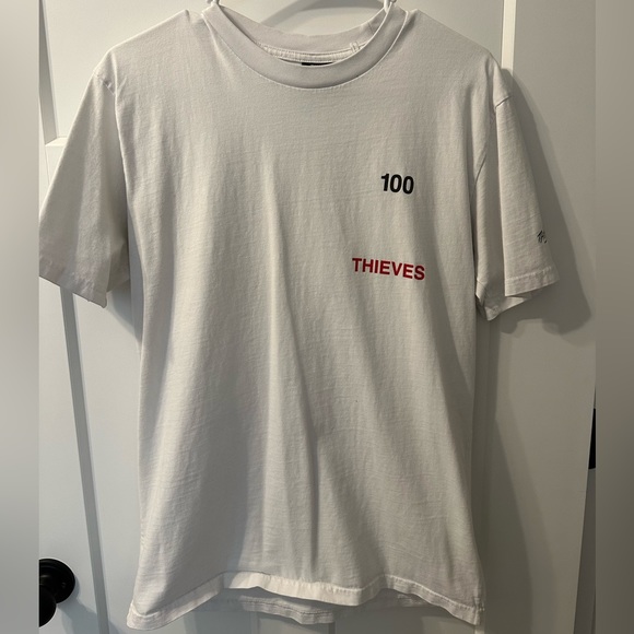 Shirts | 10 Thieves Numbers Collection White Tshirt M | Poshmark